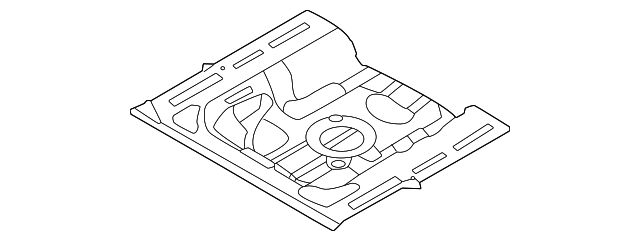 2024-2025 Hyundai Elantra Spare Tire Compartment 65513-BY510 | OEM ...