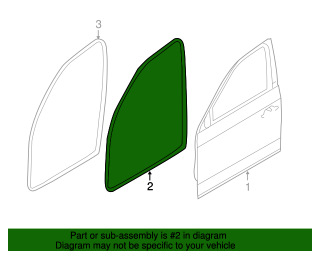 51337258329 - 2012-2019 BMW Surround Weather-Strip (51-33-7-258-329 ...