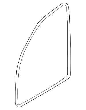 51337258329 - 2012-2019 BMW Surround Weather-Strip (51-33-7-258-329 ...