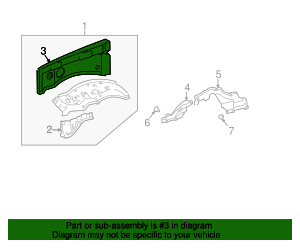 2000-2007 Lexus LX470 Upper Rail 53706-60030 | OEM Parts Online