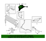 2017-2020 Hyundai Reservoir Tank 25430-F2400 | HyundaiParts.Online