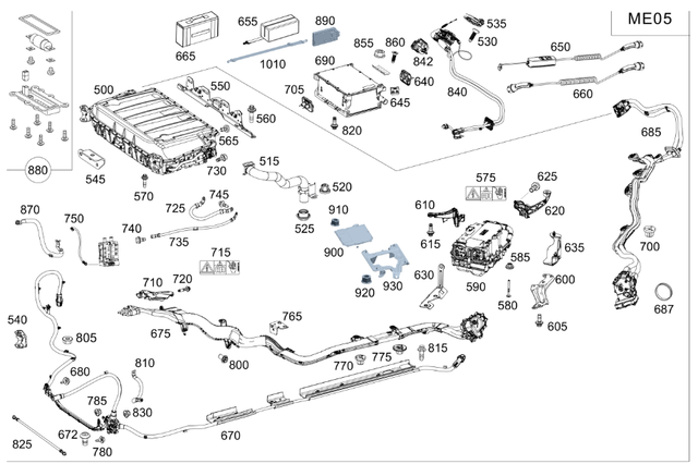 2015-2020 Mercedes-Benz Charging Cable 000-583-21-98 | Mercedes-Benz Parts