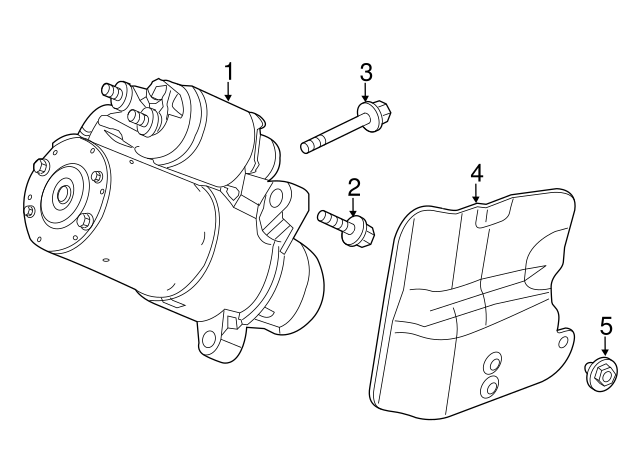 2014-2024 Cadillac Starter 12652028 GM | GMPartsDirect.com