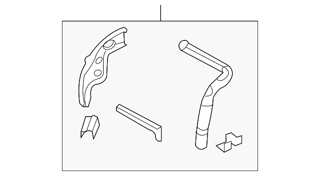 2011-2017 Jeep Compass Side Rail Extension - Passenger Side (RH ...