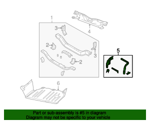 2011-2017 Jeep Compass Side Rail Extension - Driver's Side (LH ...