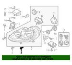 WHT-000-372 - Headlamp Assembly Screw | Order Euro Parts