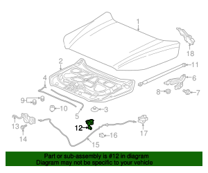2017-2020 GM Strut Bracket 23266752 | GMPartsDirect.com