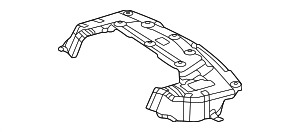 190-682-06-01 - Heat Shield 2016-2021 Mercedes-Benz | Mercedes-Benz USA ...