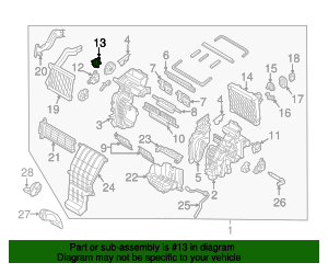 2017-2022 Hyundai Ioniq Door Actuator 97154-G2010 | OEM Parts Online
