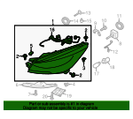 CJ5Z-13008-B 2013-2016 Ford Escape 13 thru 16 Escape OEM Ford Xenon HID ...