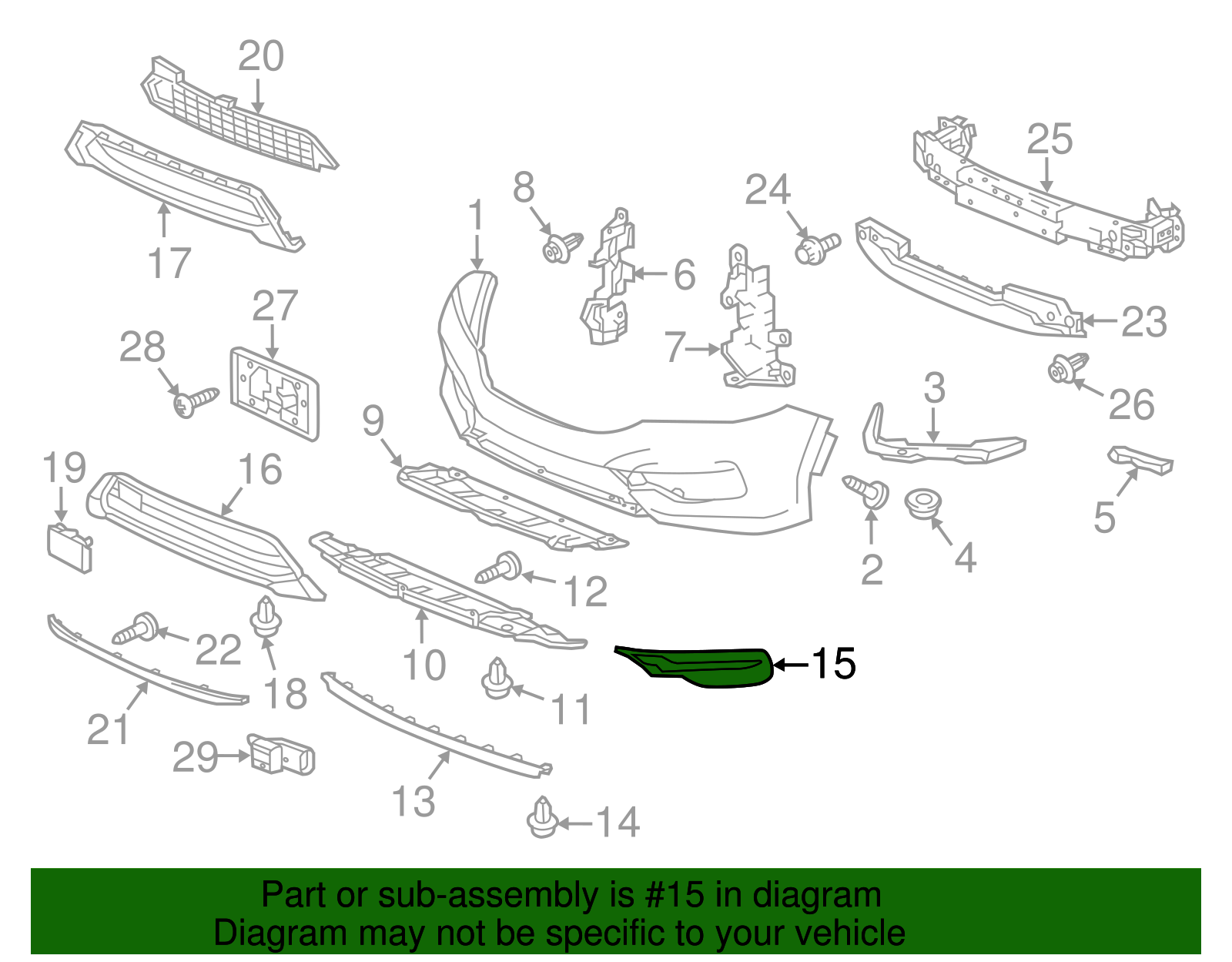 71102-T2F-A51 - Hole Cover 2016-2017 Honda Accord | Honda Parts Online