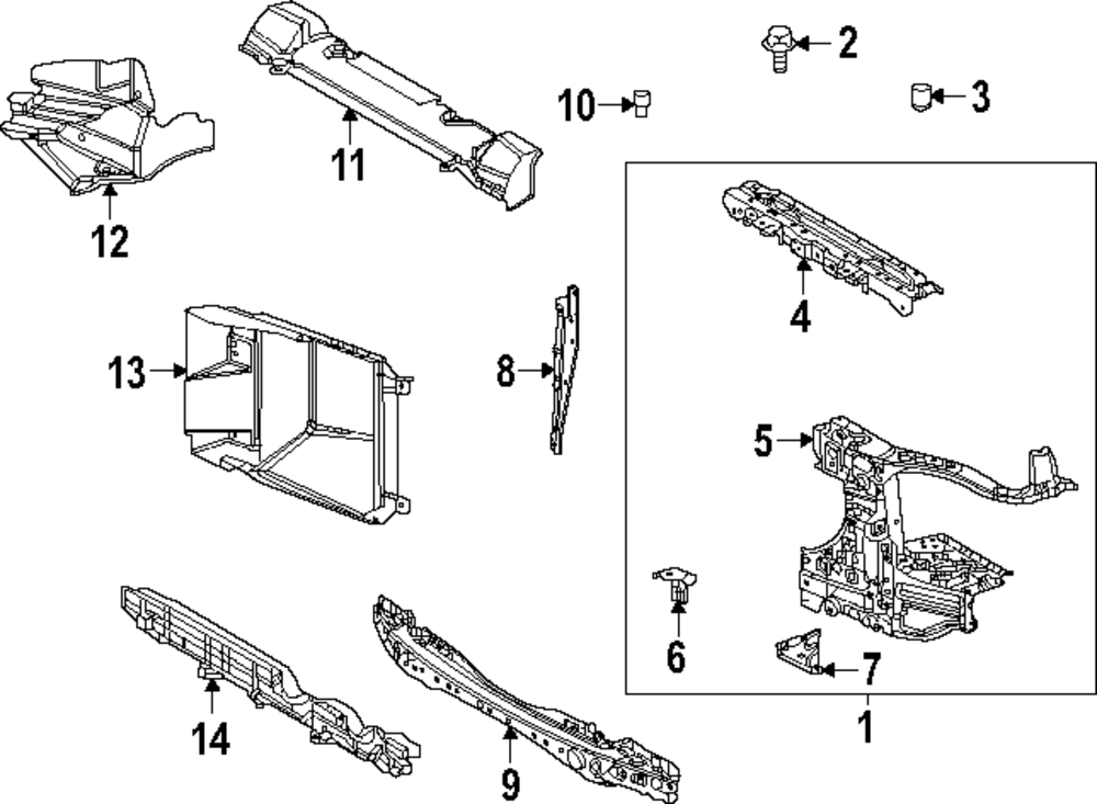 2022-2025 Toyota Upper Guide 16594-F4010 | Toyota San Diego Parts