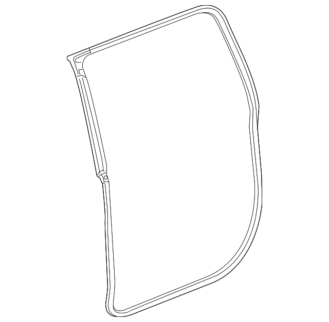 2021-2024 Cadillac Escalade Rear Passenger Side Door Weatherstrip ...