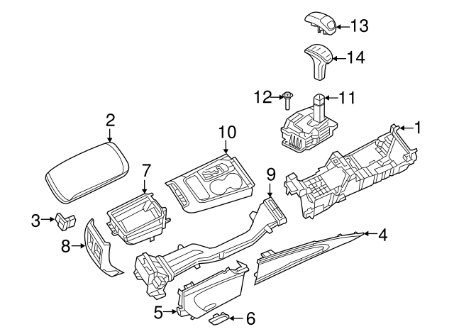 2022 Jeep Grand Cherokee WK Armrest 6NZ18DX9AA | TascaParts.com
