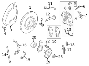 2020-2024 Porsche 911 Wear Indicator 9P1-907-253 | OEM Parts Online