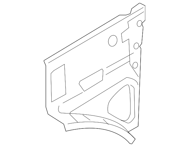 2007-2012 Hyundai Veracruz Cowl Side Panel 64586-3J200 | OEM Parts Online