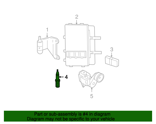 1999-2007 Mopar Spark Plug 68303918AA | TascaParts.com