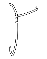 2005-2010 Mopar Heater Return Tube & Hose 55038125aa | TascaParts.com