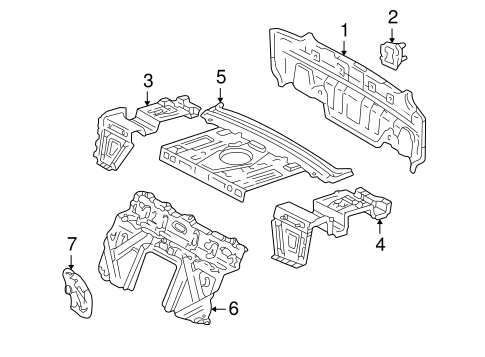Rear Body for 2001 Lexus IS300 | OEM Parts Online