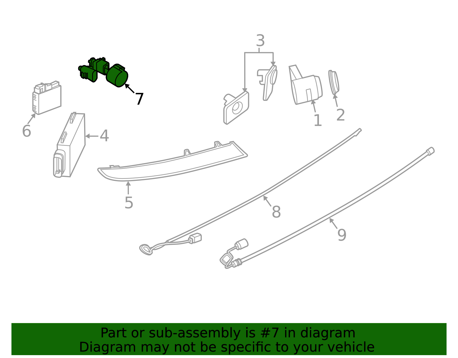61126992412 - 2018-2024 BMW Connector Wire (61-12-6-992-412) | BMW of ...