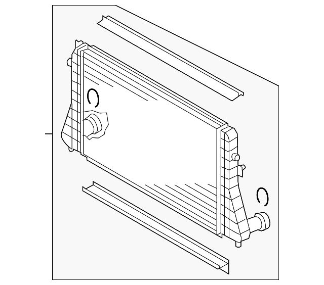 1K0-145-803-CD - Inter-Cooler 2006-2013 Audi | Audi OEM Parts