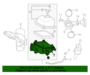 17701-0P150 - Air Filter Housing 2016-2022 Lexus | AutoNation Parts