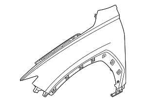 2022-2024 Hyundai Santa Cruz Fender 66321-K5000 | OEM Parts Online