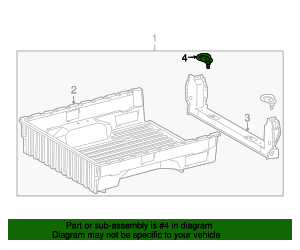 2005-2024 Toyota Tacoma Rope Hook 66310-04010 | Toyota San Diego Parts