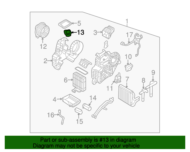 97235-4D000 - Resistor 2006-2014 Kia Sedona | Kia.Parts Store