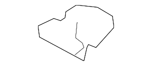 2009-2013 Toyota Corolla Side Support 52158-02010 | Toyota Parts Center