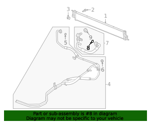 2020-2021 GM Pipe Assembly Seal 84315372 | GMPartsDirect.com