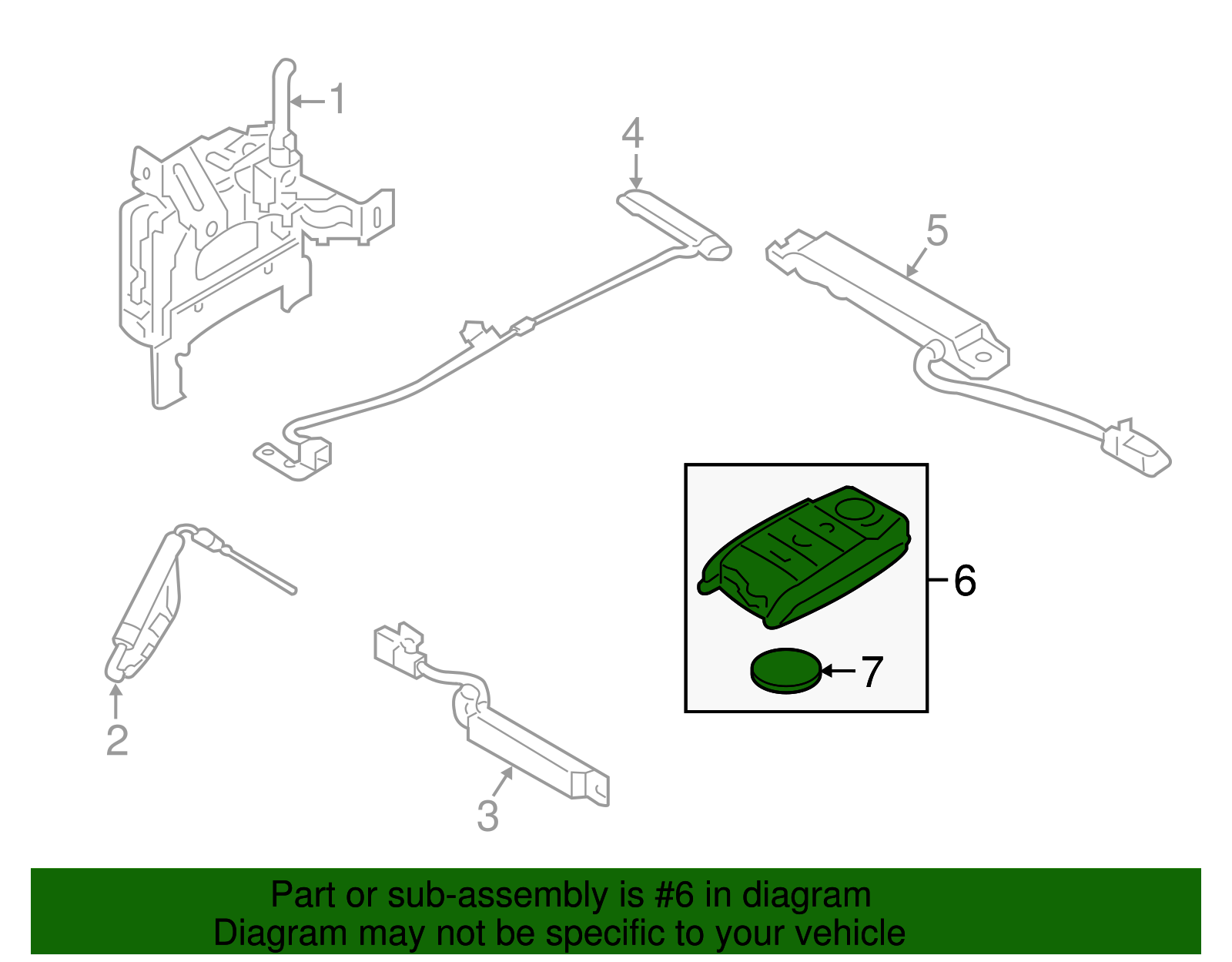 2019-2020 Kia Sorento Transmitter 95440-C6100 | KiaPart.Online