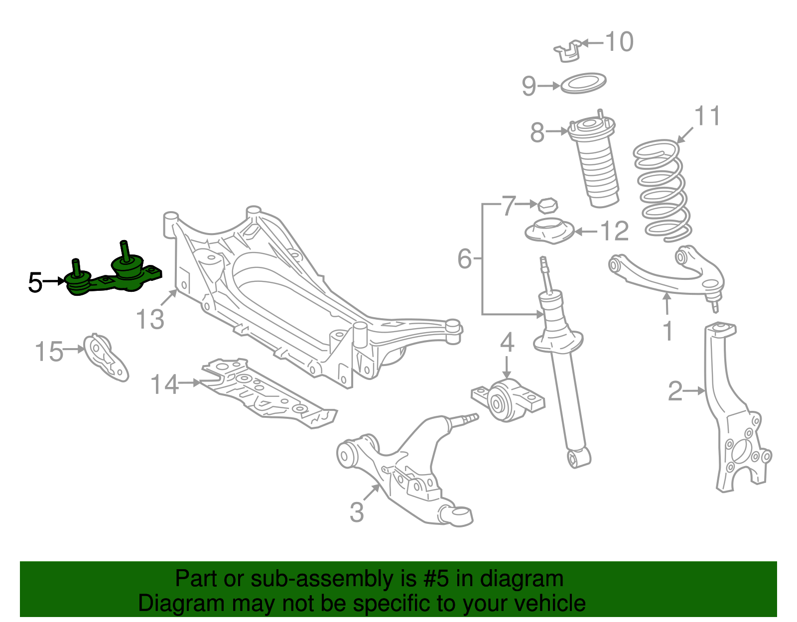 2006-2017 Lexus Lower Ball Joint 43340-39505 | Retail Performance Auto ...