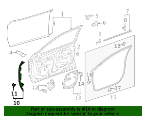 2019-2022 Toyota Avalon Front Weather-Strip 67866-07010 | Discount ...