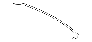 76872-0R030 - Rear Spoiler Protector - 2013-2018 Toyota RAV4 | Lithia ...