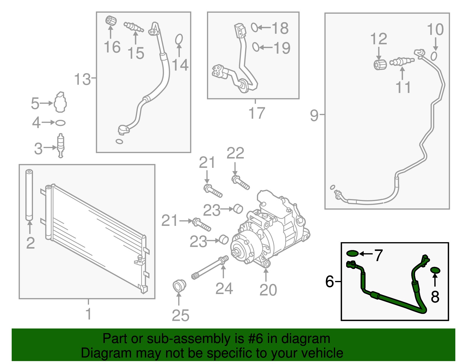4G0-260-701-AJ - Lower Hose & Tube 2014-2018 Audi RS7 | Audi OEM Parts