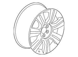 19300994 - 20 Wheel, Chrome 2011-2016 Cadillac SRX | GMPartsNow