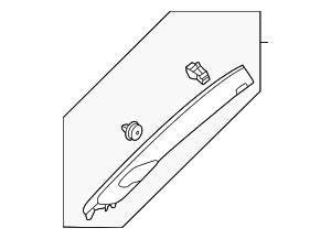 84105-T20-A11ZA - Windshield Pillar Trim 2022-2024 Honda Civic | Honda ...