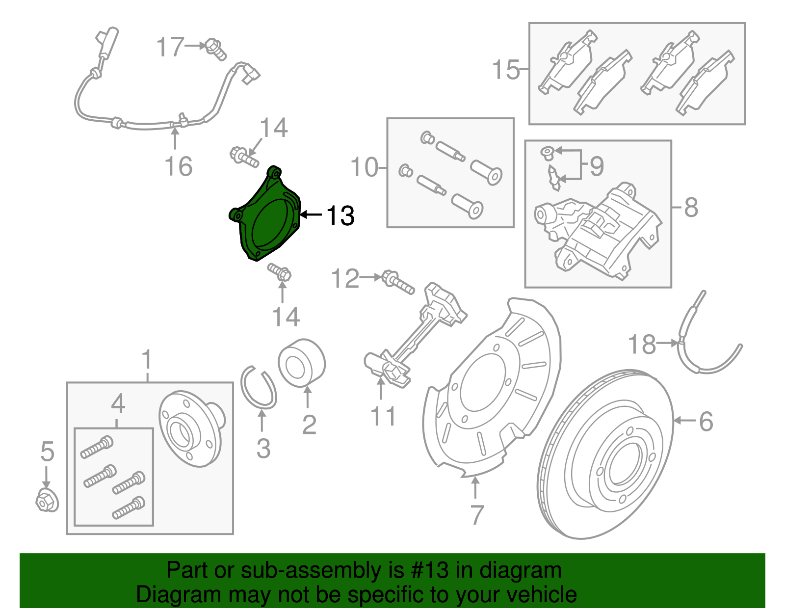 2018-2022 Ford EcoSport | Adapter | GN1Z-2C101-A | Walls' Ford Parts