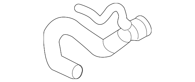 2015-2016 Audi A3 HVAC Heater Hose 5Q0-122-157-CL | Audi USA Parts