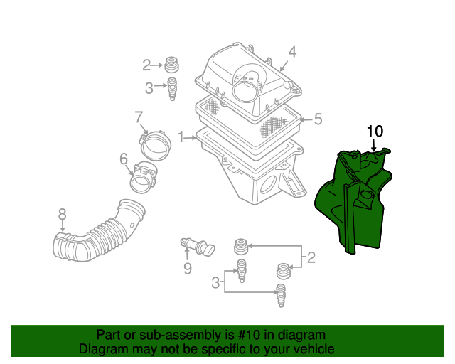 2005-2006 Pontiac GTO Inlet Duct 92121939 | Karl Kustoms OEM Parts