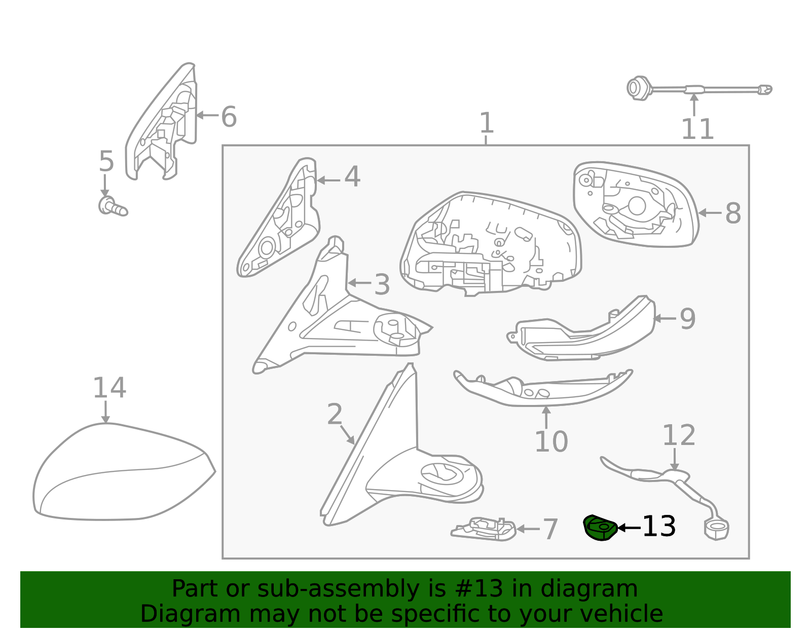 2017-2019 Infiniti QX30 Indicator Bracket 963C6-5DA0A | Faulkner ...