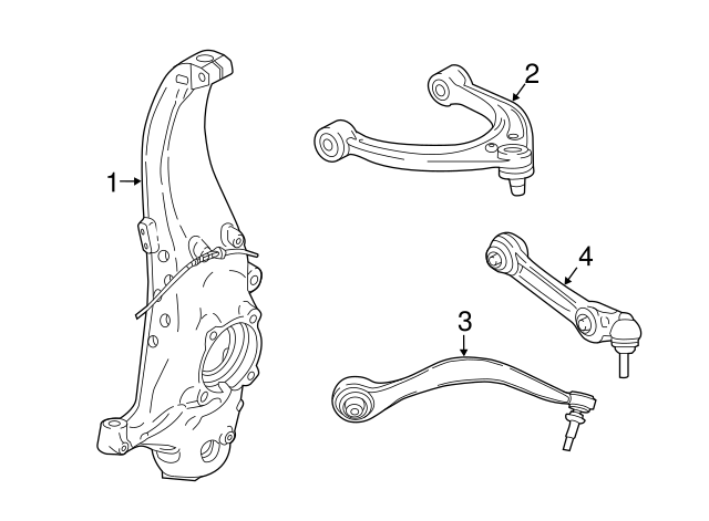 Genuine BMW 31-21-6-858-213 | Knuckle | FREE Shipping on Most Orders ...