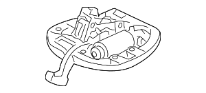 OEM Porsche Convertible Top Latch (99756111702) 2005-2013 Porsche 911 ...