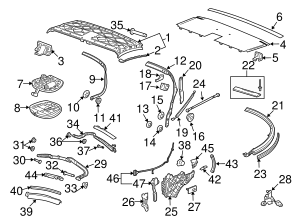 1999-2013 Porsche 911 Lever 996-561-052-01 | Gaudin Porsche Parts