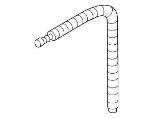 2003-2018 Porsche Cayenne Vent Tube 955-611-311-00 | Porsche Marin