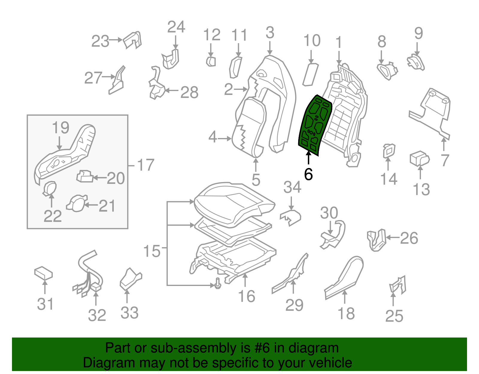 2009-2010 Nissan GT-R Back Panel 87640-JF00A | Bill Kay Nissan Parts
