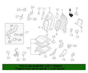 2017-2024 Nissan GT-R Ornament 87606-6AV0A | Temecula Nissan Parts