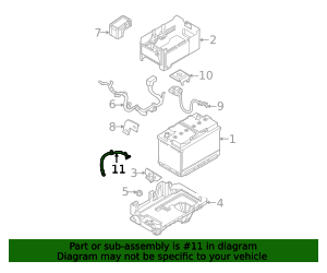 91862-L2010 - Ground Cable 2025 Kia K5 | Kia.Parts