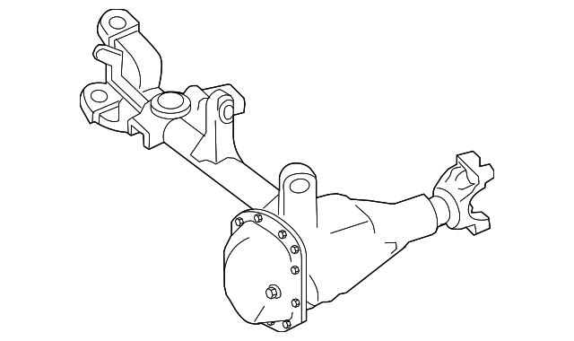 2010-2018 Jeep Axle Housing 68004069AC | TascaParts.com